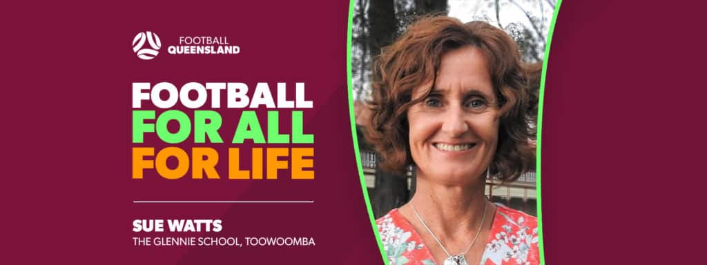 Meet Sue Watts, the Toowoomba schoolteacher promoting football in South ...