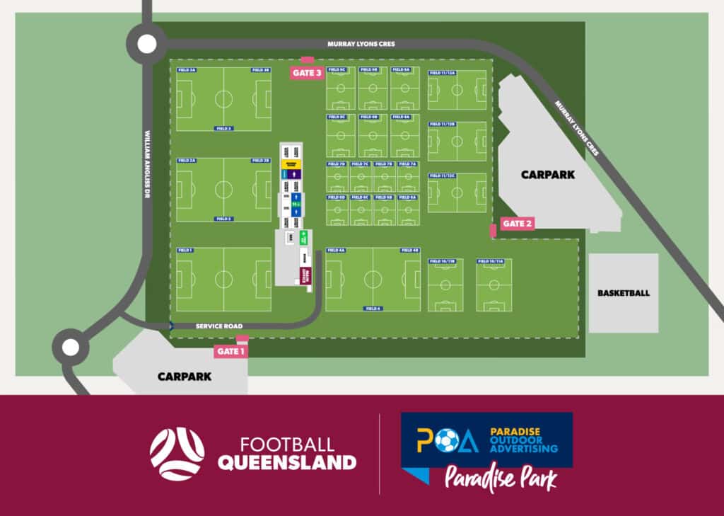 2402001 - Northern - General - Venue Maps - Paradise Park - Football ...